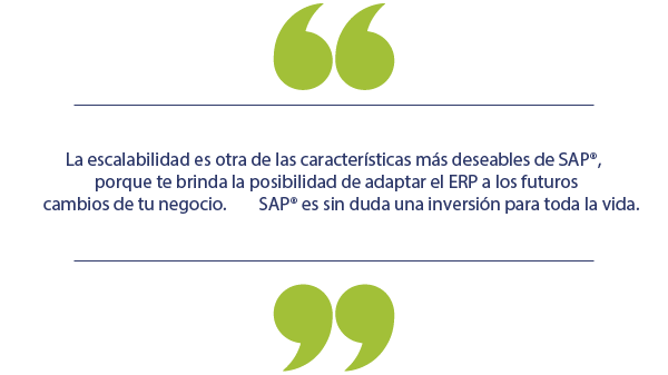 Principales características y beneficios de SAP Business One®